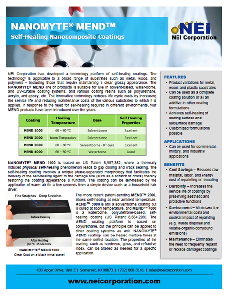 NEI Product Brochures | NEI Corporation